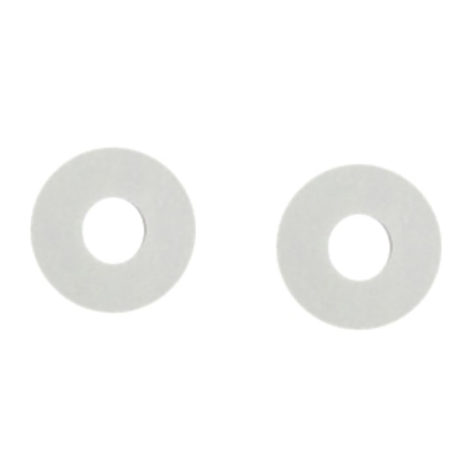 White Plastic Washers (set of 2) – Bath Royale